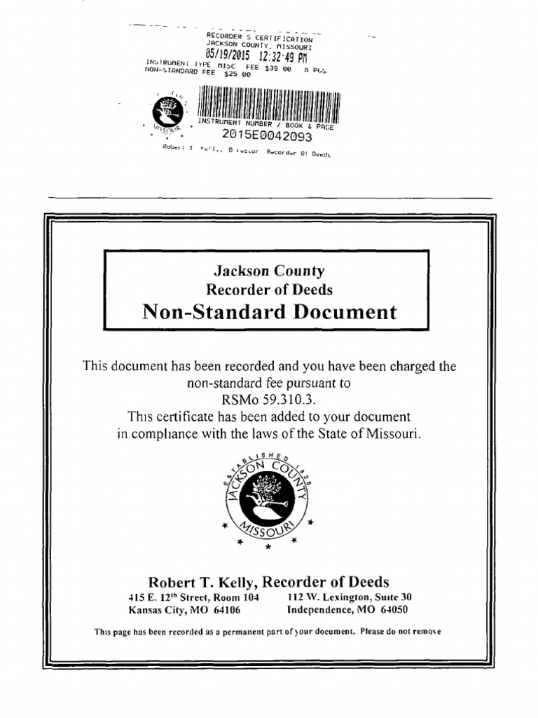 Gavin Long's Sovereign Citizenship Filing | PDF