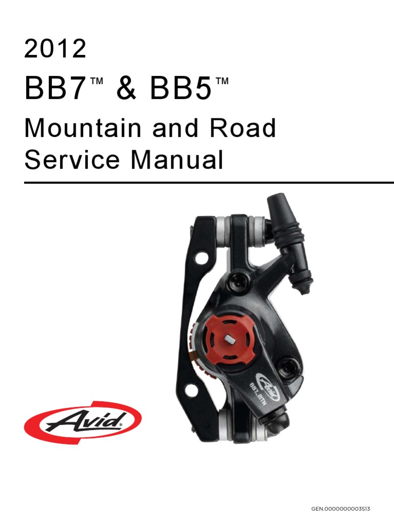 AVID Service Manual BB7 BB5 | PDF