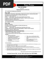 Tramway Timog Package PDF | PDF | Lunch | Salad