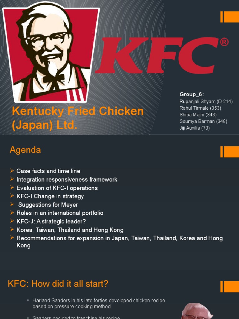 KFC Case | PDF | Strategic Management | Business