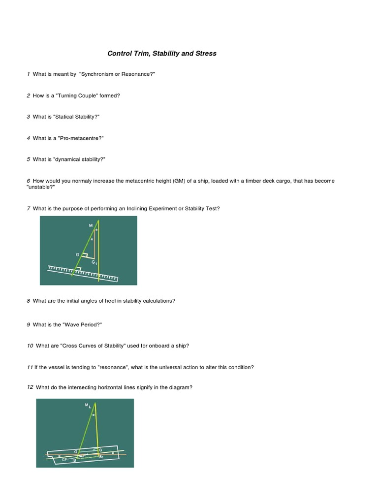 Control Trim Stability and Stress | PDF