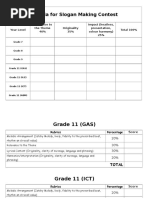 Criteria For Judging (Singing Contest Solo) : Voice Quality 50% | PDF ...
