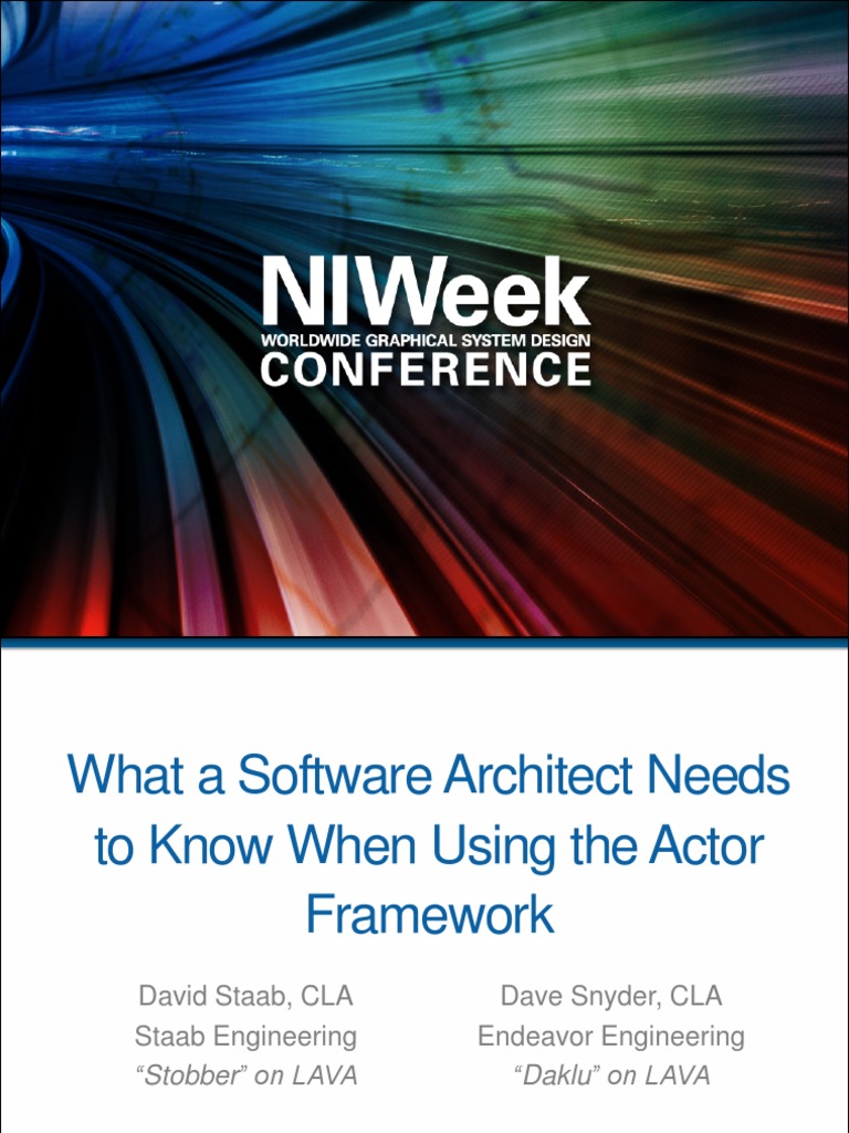 Actor Framework for LabVIEW Users | PDF | Transmission Control Protocol | Thread (Computing)