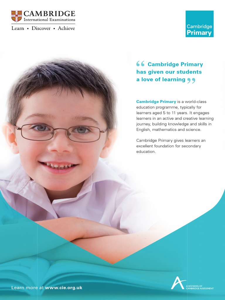 A Foundation for Success: How Cambridge Primary Cultivates a Love of ...