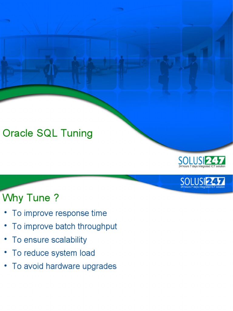Oracle SQL Tuning PDF | Download Free PDF | Database Index | Sql