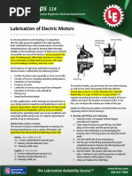 Electric Motor Maintenance Schedule | PDF