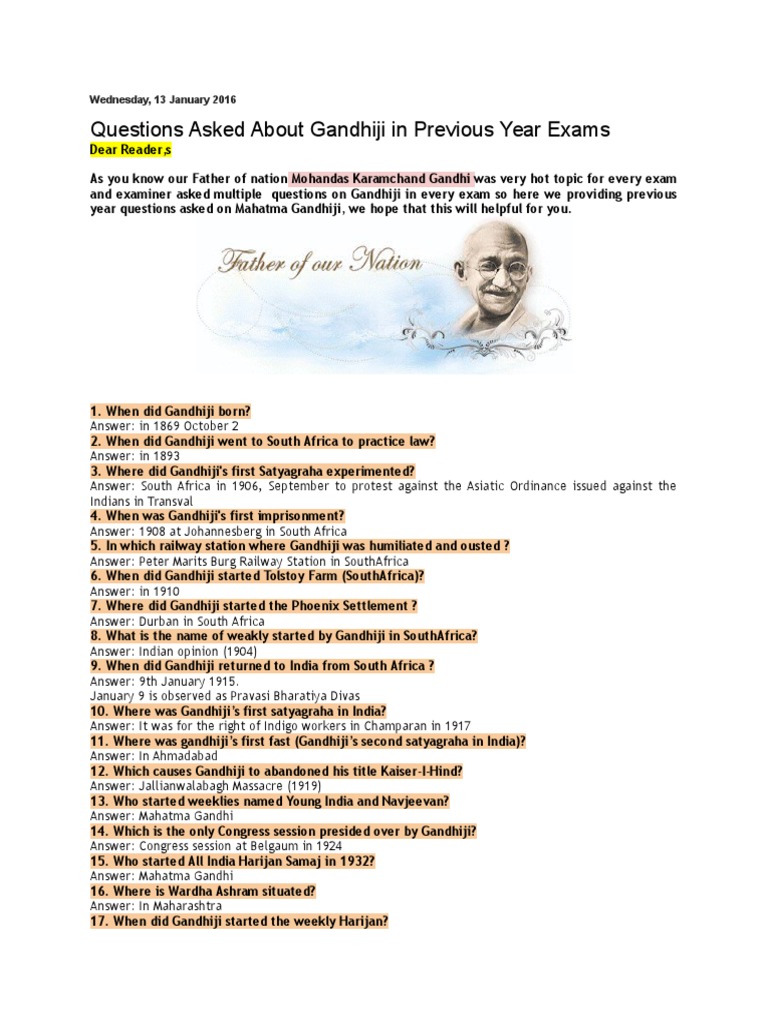Gandhiji | PDF | Indian Nationalism | Mahatma Gandhi
