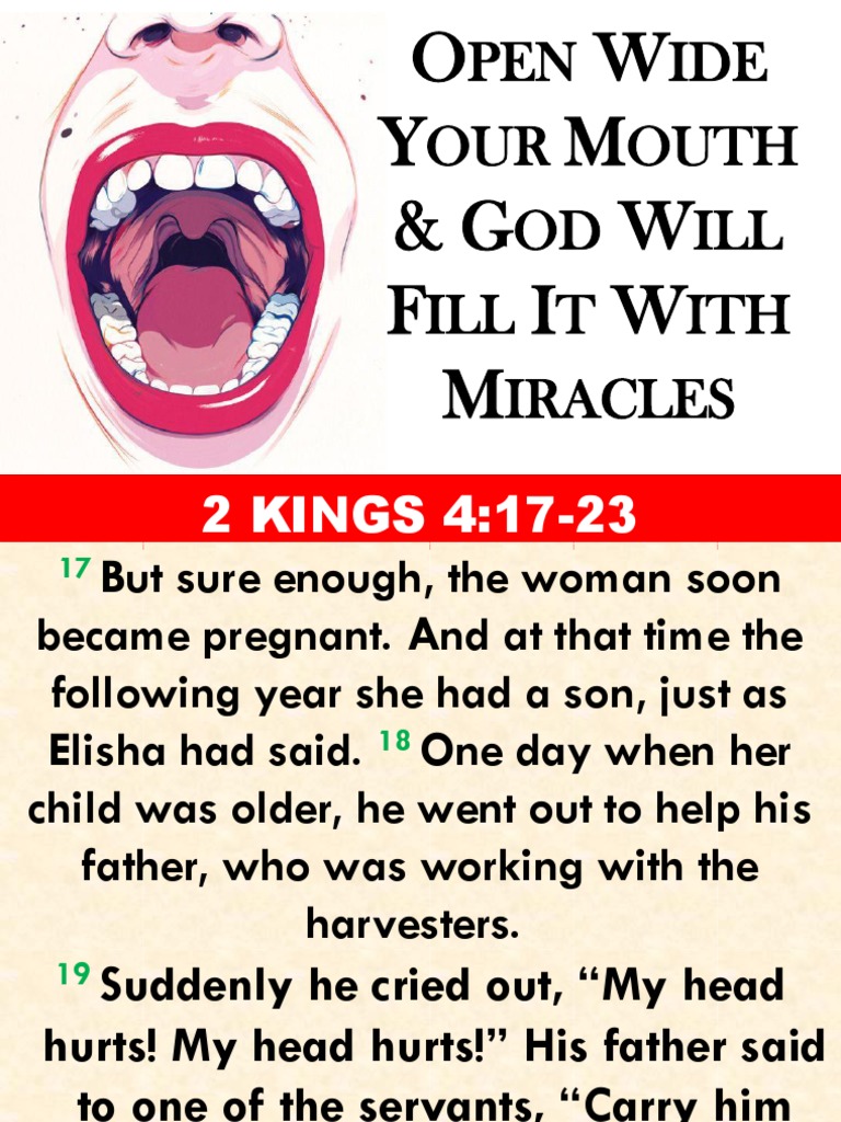 Open Wide Your Mouth And God Will Fillby Apostle Sarahgaor 1st Service