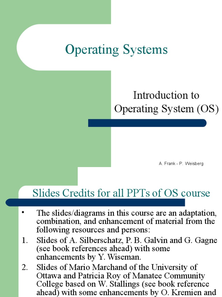 Operating System | PDF | Virtual Machine | Operating System