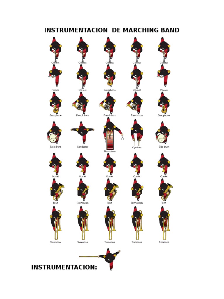 Instrumentacion de Marching Band | PDF