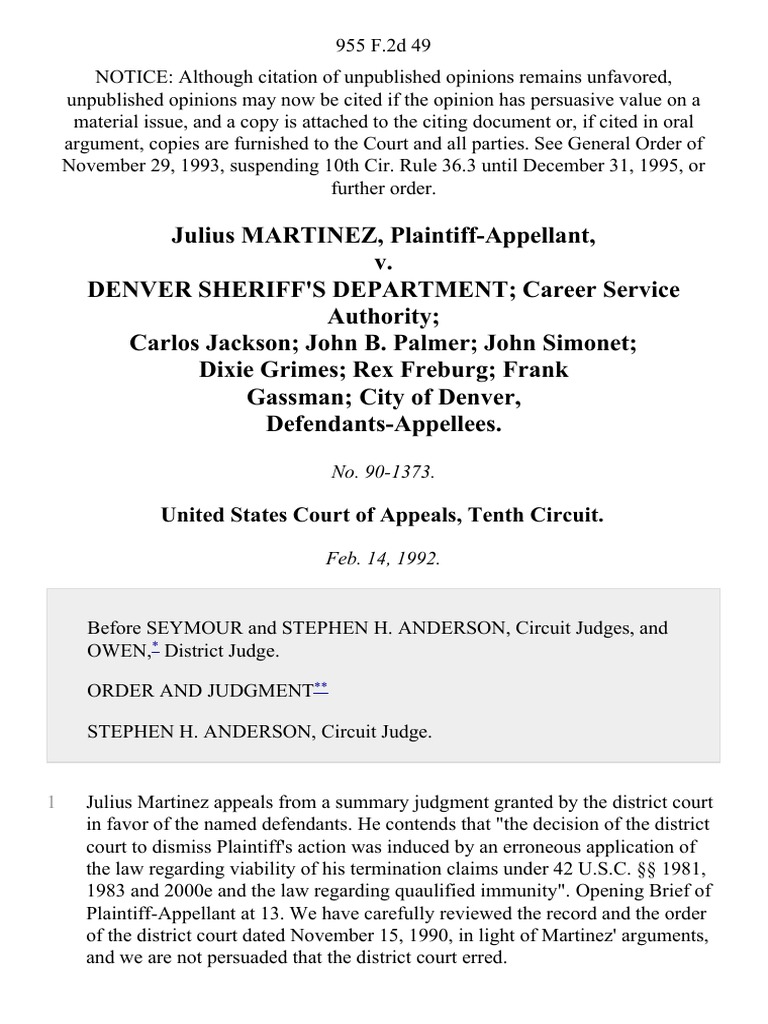 United States Court of Appeals, Tenth Circuit | PDF