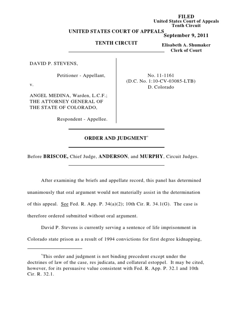 Filed: September 9, 2011 | PDF | Equitable Tolling | United States ...