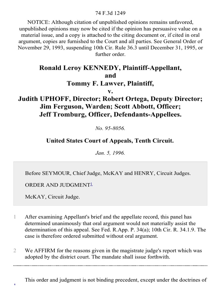 United States Court of Appeals, Tenth Circuit | PDF