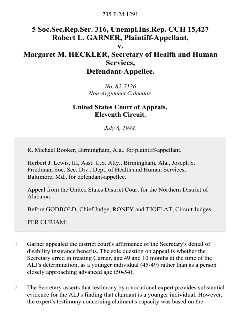 5 Soc - Sec.rep - Ser. 316, Unempl - Ins.rep. CCH 15,427 Robert L ...