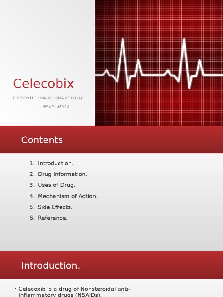 Celecoxib: Uses and Side Effects | PDF