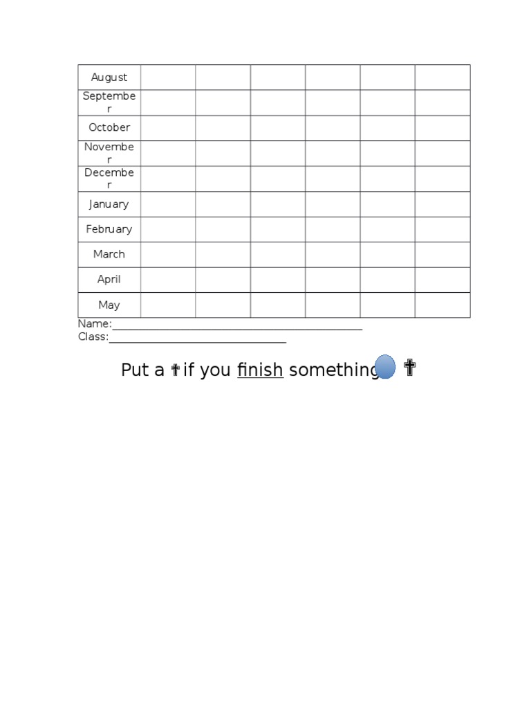 Student Charts | PDF