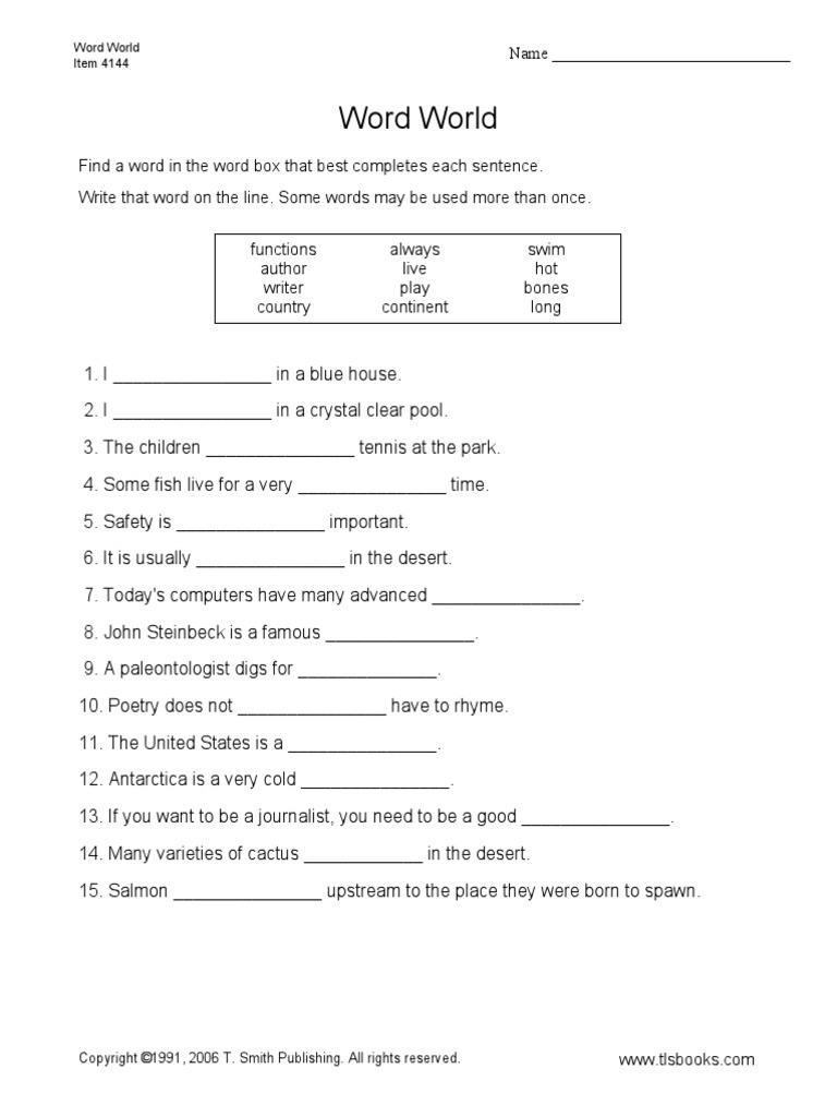 Wordworld PDF | PDF | Language Arts & Discipline | Foreign Language Studies