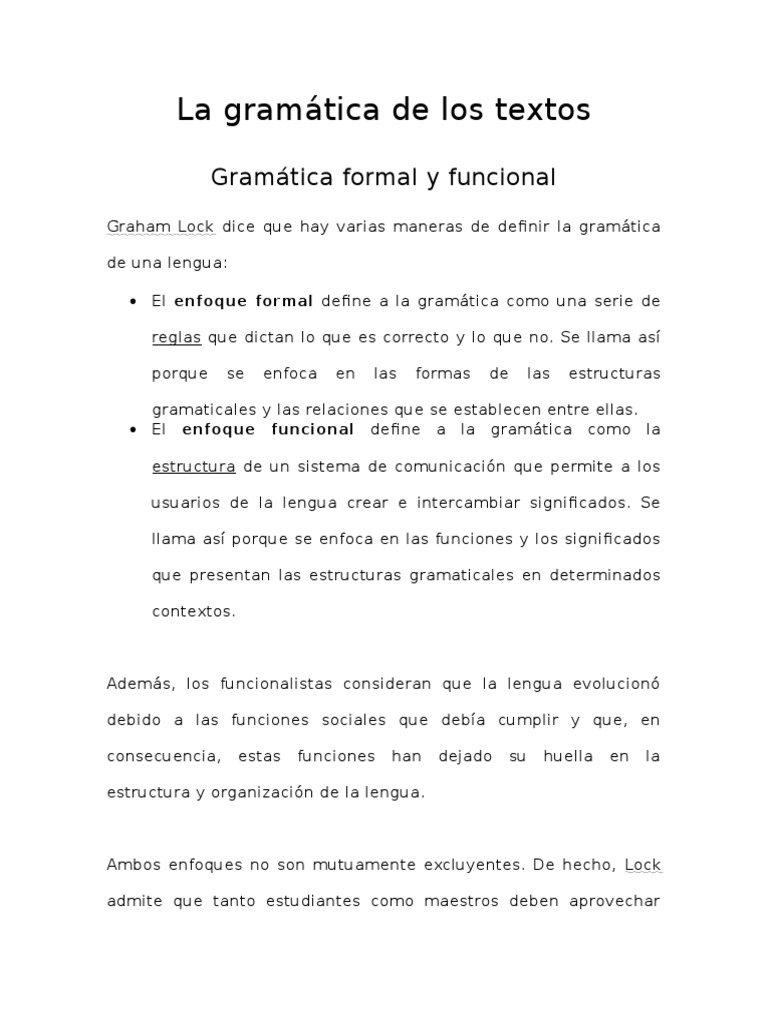 CDPF - Gramatica II en Español | PDF | Gramática | Lingüística