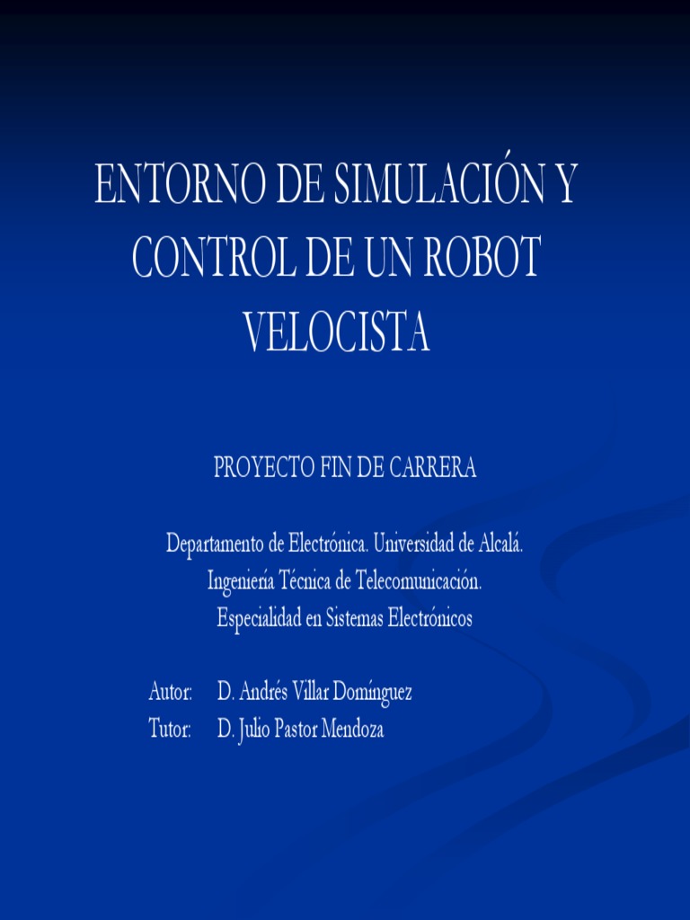 Robot Velocista Campeon de Campeones | PDF | Direccion | Simulación