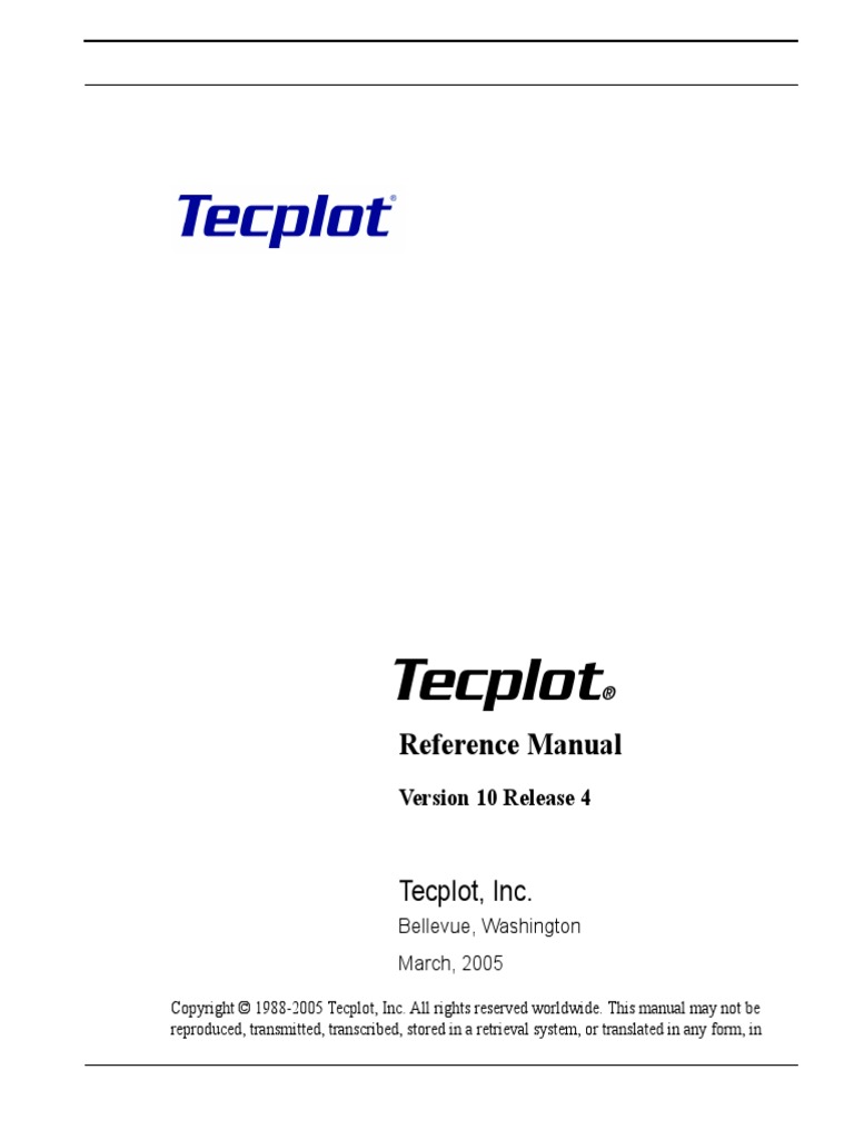 Tecplot PDF | PDF | Command Line Interface | Parameter (Computer Programming)
