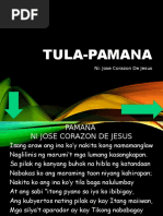 Ang Pamana Ni Jose Corazon de Jesus | PDF
