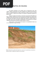 Partes de un Talud y su Definición | PDF