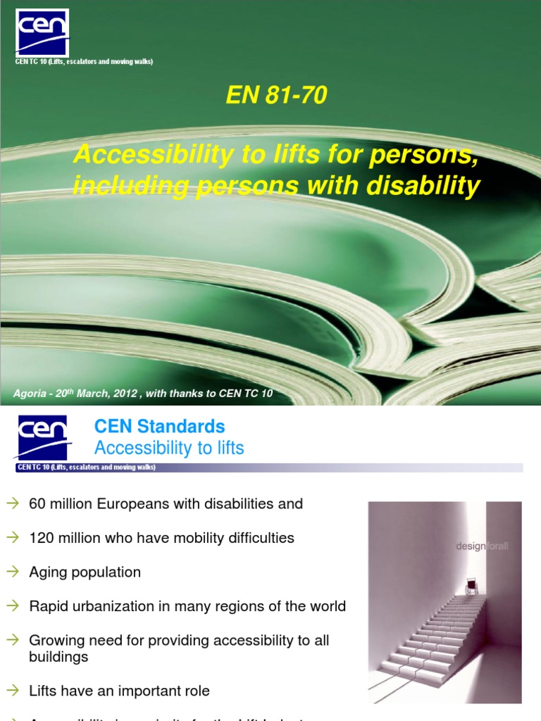 En 81-70 | Accessibility | Elevator