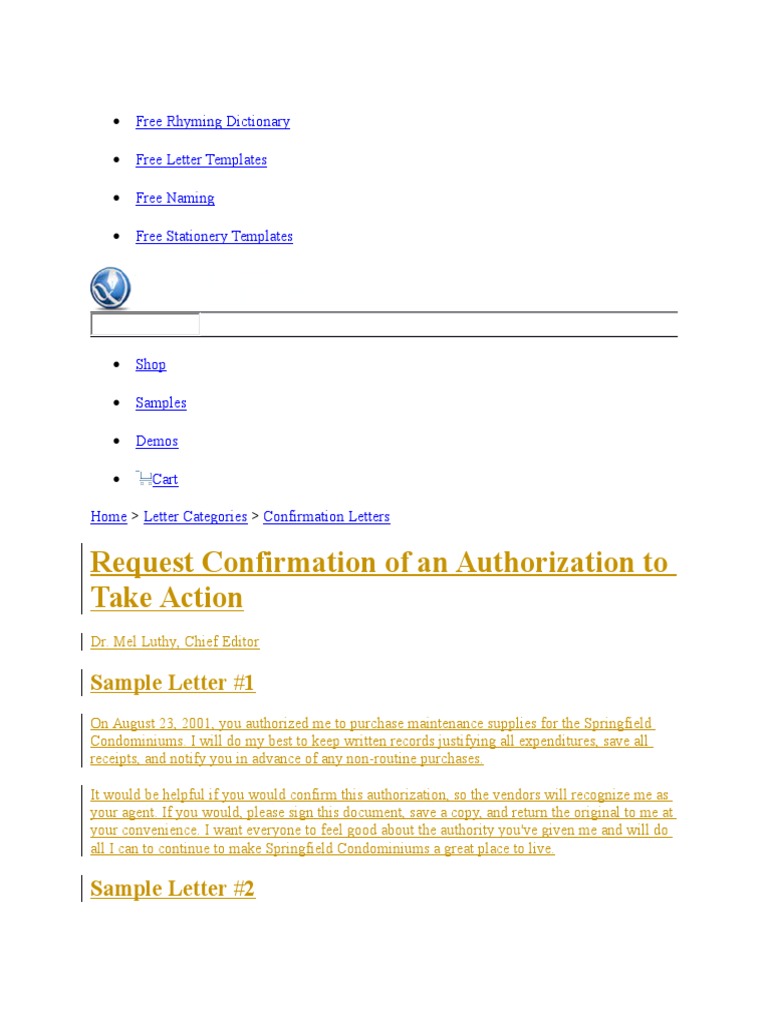 How To Write A Letter Request | PDF