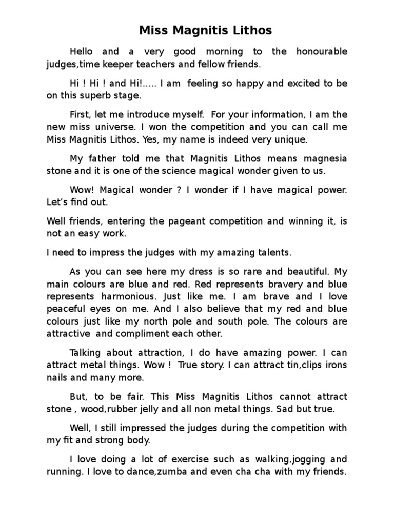 Miss Magnitis Lithos | PDF