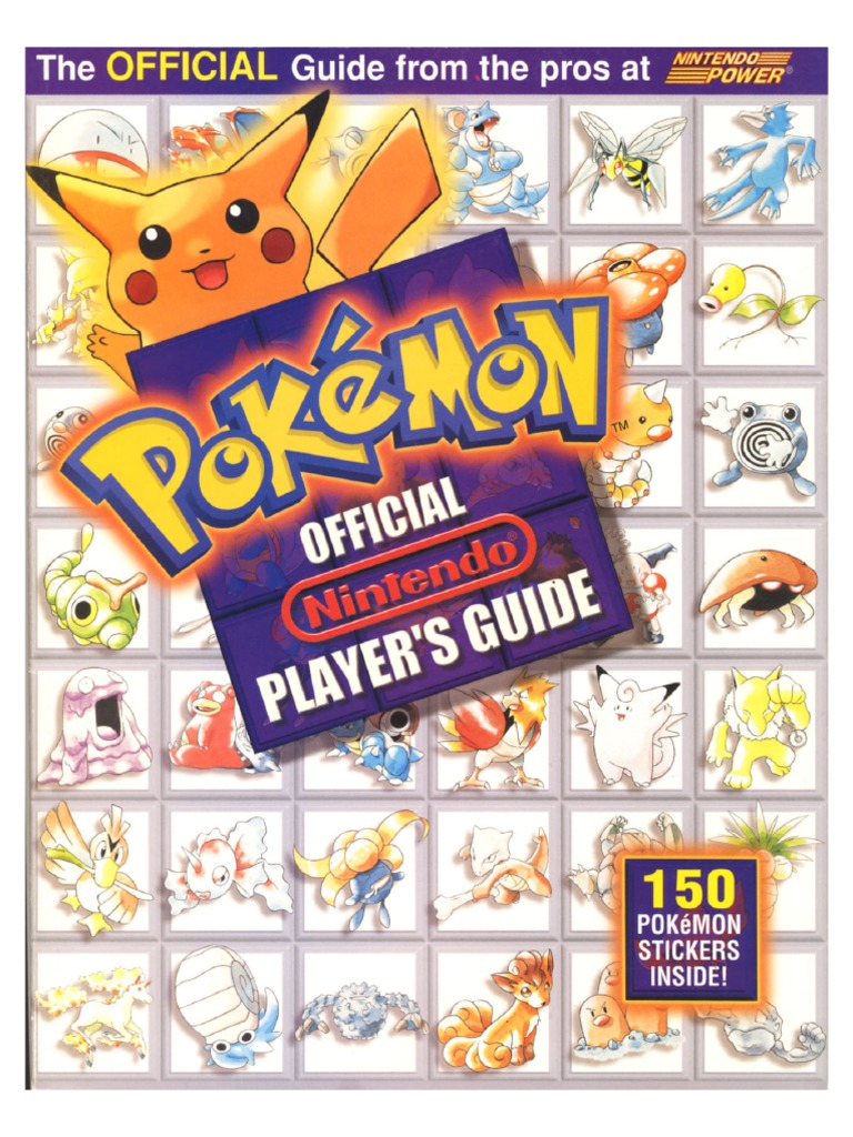 Pokemon Players Guide | PDF