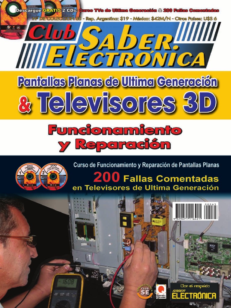 Funcionamiento de Televisores 3D | PDF | Cristal liquido | Pantalla de ...