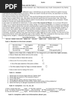 Sound of Music Worksheet | PDF