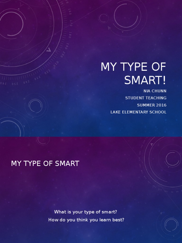 Multiple Intelligences Powerpoint | PDF | Neuropsychological Assessment ...