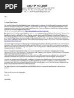 DHL Recommendation Letter | PDF