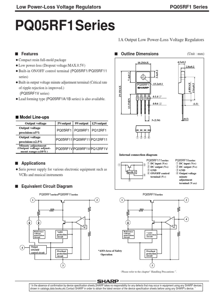 PQ05RF11 Series | Power Supply | Electromagnetism