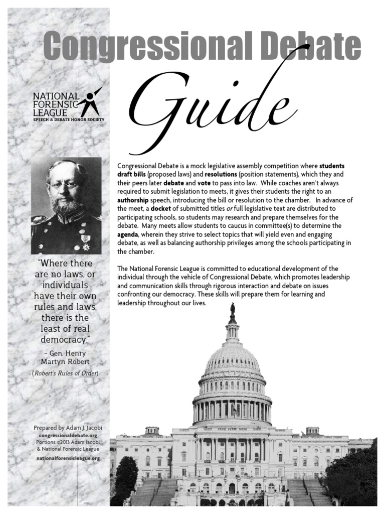 Userdocs Documents Congressional Debate Guide | PDF | United States ...