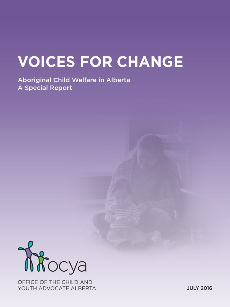 Child and Youth Advocate Report | PDF | First Nations | Family