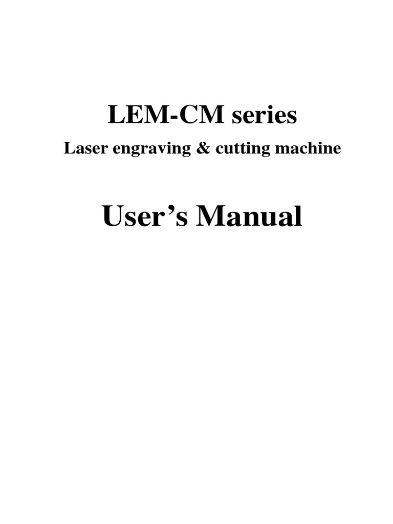 Laser Cutting Cm120 | PDF | Mirror | Optics