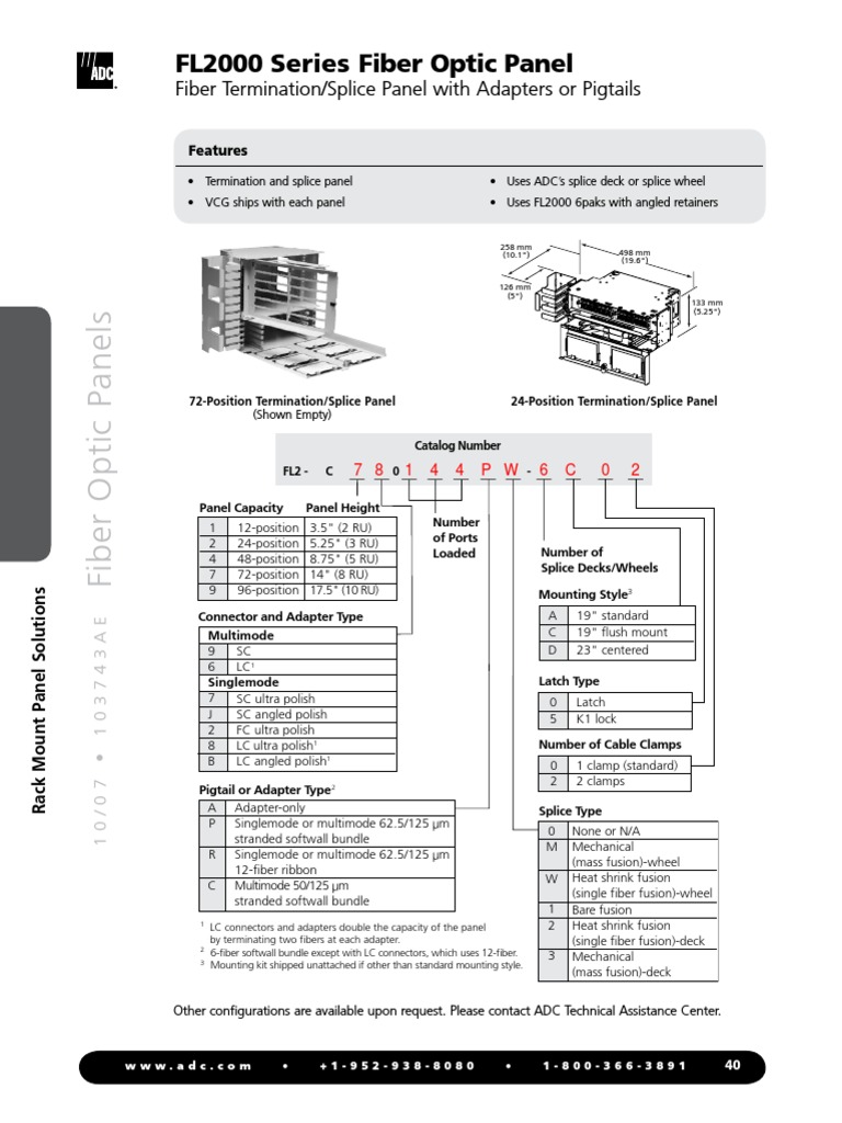 Fl2000 FDP | Optical Fiber | Electrical Connector