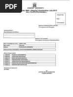 SSLC Certificate Correction Application | PDF | Law