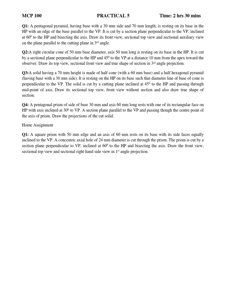 MCP 100 Lab Sheet 5 | PDF