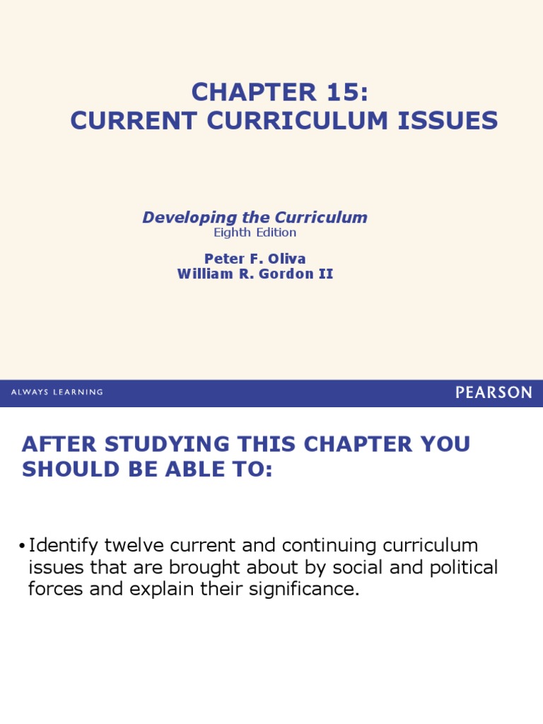 Current Curriculum Issues | PDF | No Child Left Behind Act ...