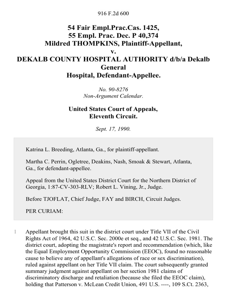 54 Fair Empl - Prac.cas. 1425, 55 Empl. Prac. Dec. P 40,374 Mildred ...