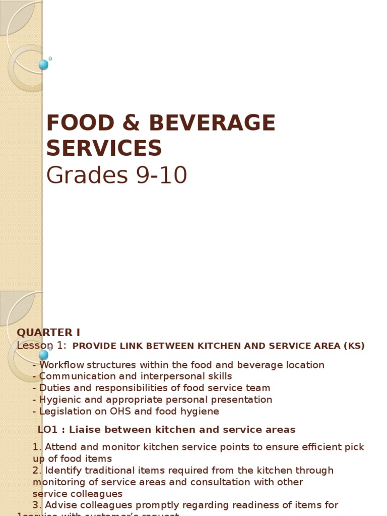 FBS Content | PDF | Restaurants | Menu
