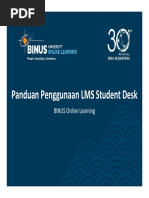 Panduan Penggunaan LMS Hybrid Uniku | PDF