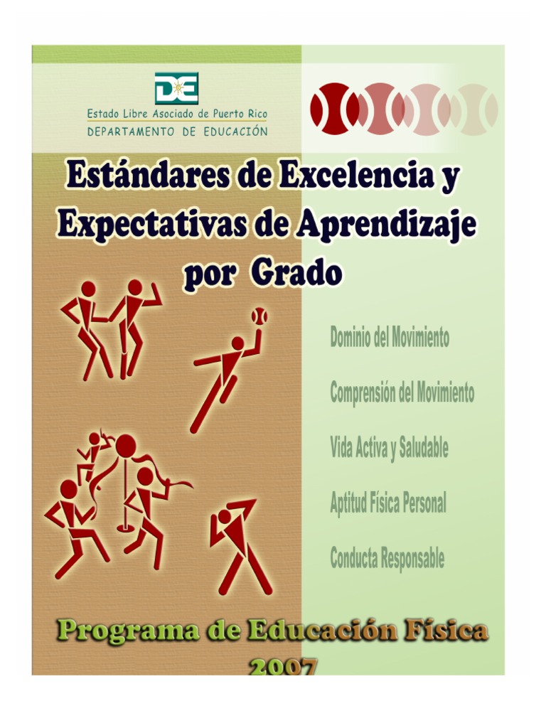 Estándares y Expectativas Educación Física 2007 | PDF | Adultos ...