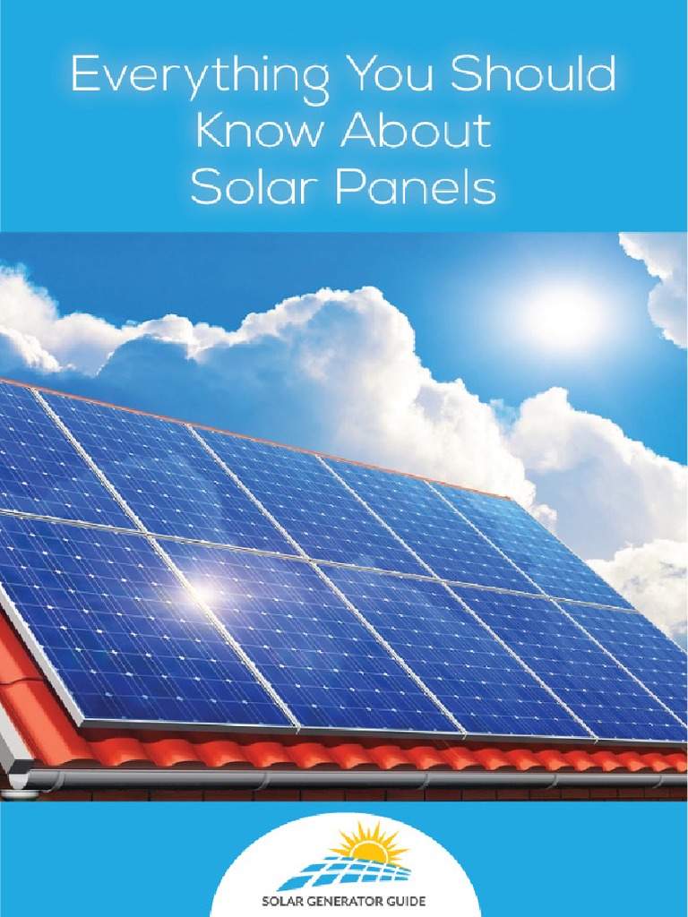 Solar Panels PDF | Solar Cell | Solar Power | Free 30-day Trial | Scribd