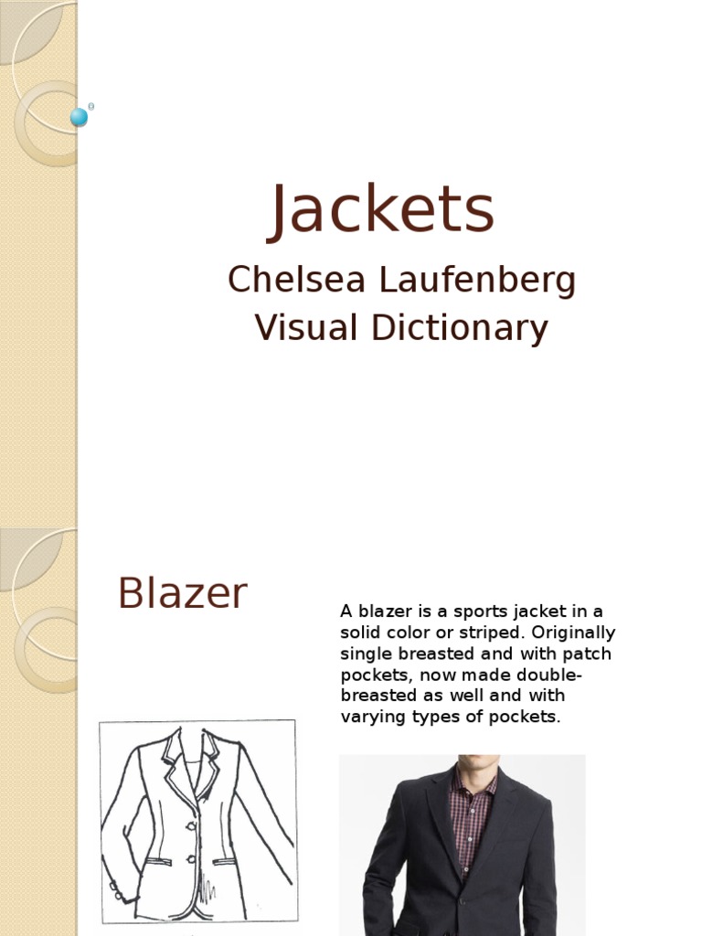 Jackets Visual Dictionary