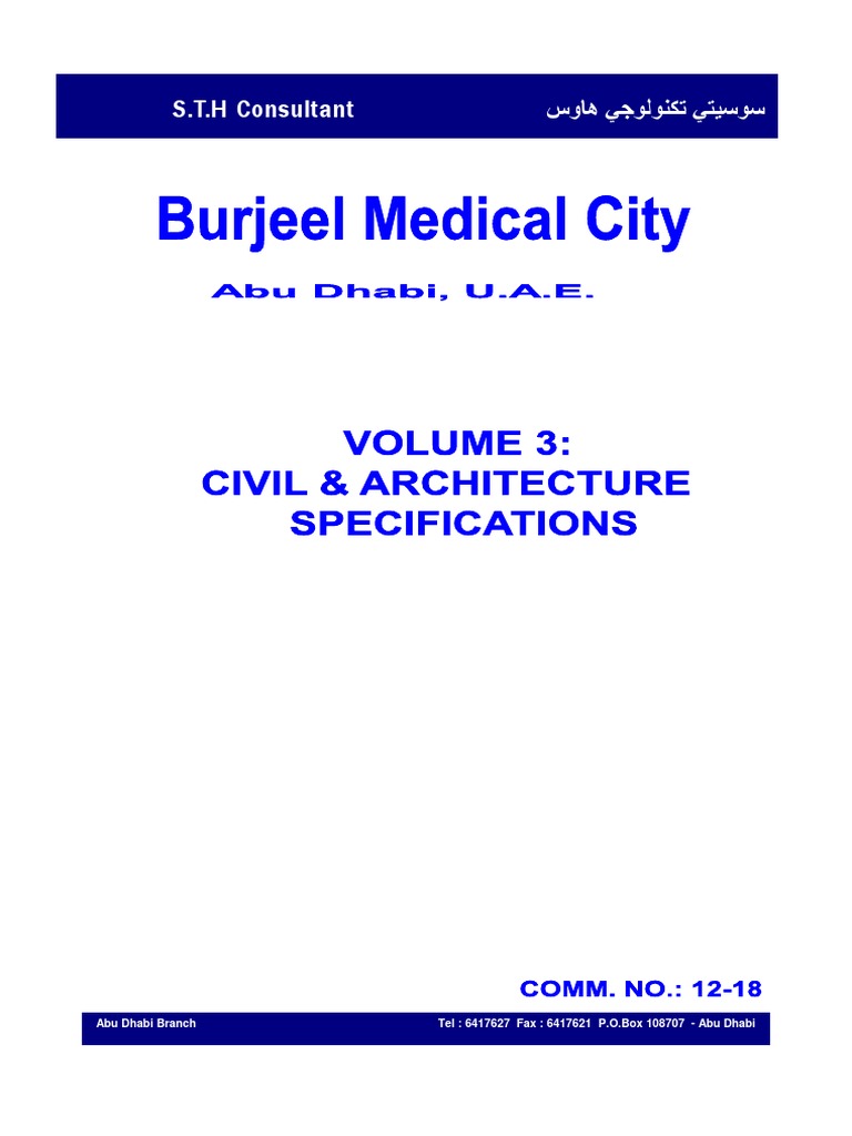 Civil Specification PDF | PDF | General Contractor | Specification ...