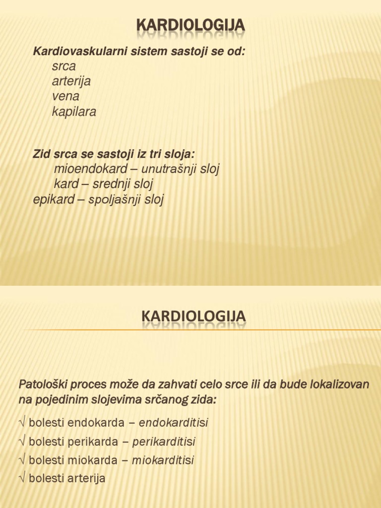 Kardiologija | PDF